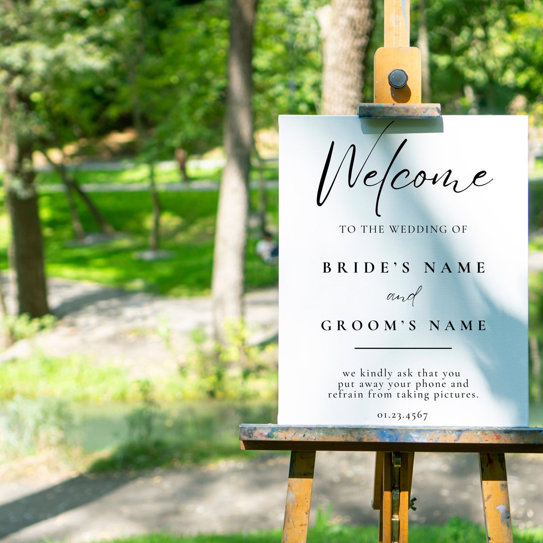 Wedding Sign - Reception Sign - Elegant Wedding Decor for Your Special ...