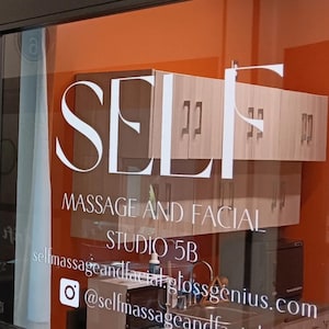 Custom Vinyl Business Window Sign: Storefront Decal - Etsy