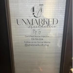 Custom Business Window Decal: Oracle 651 Vinyl, Personalized Sign - Etsy