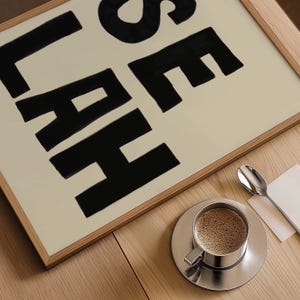 Selah Jesus Art Print Retro Christian Poster Trendy Modern Bible Sketch ...