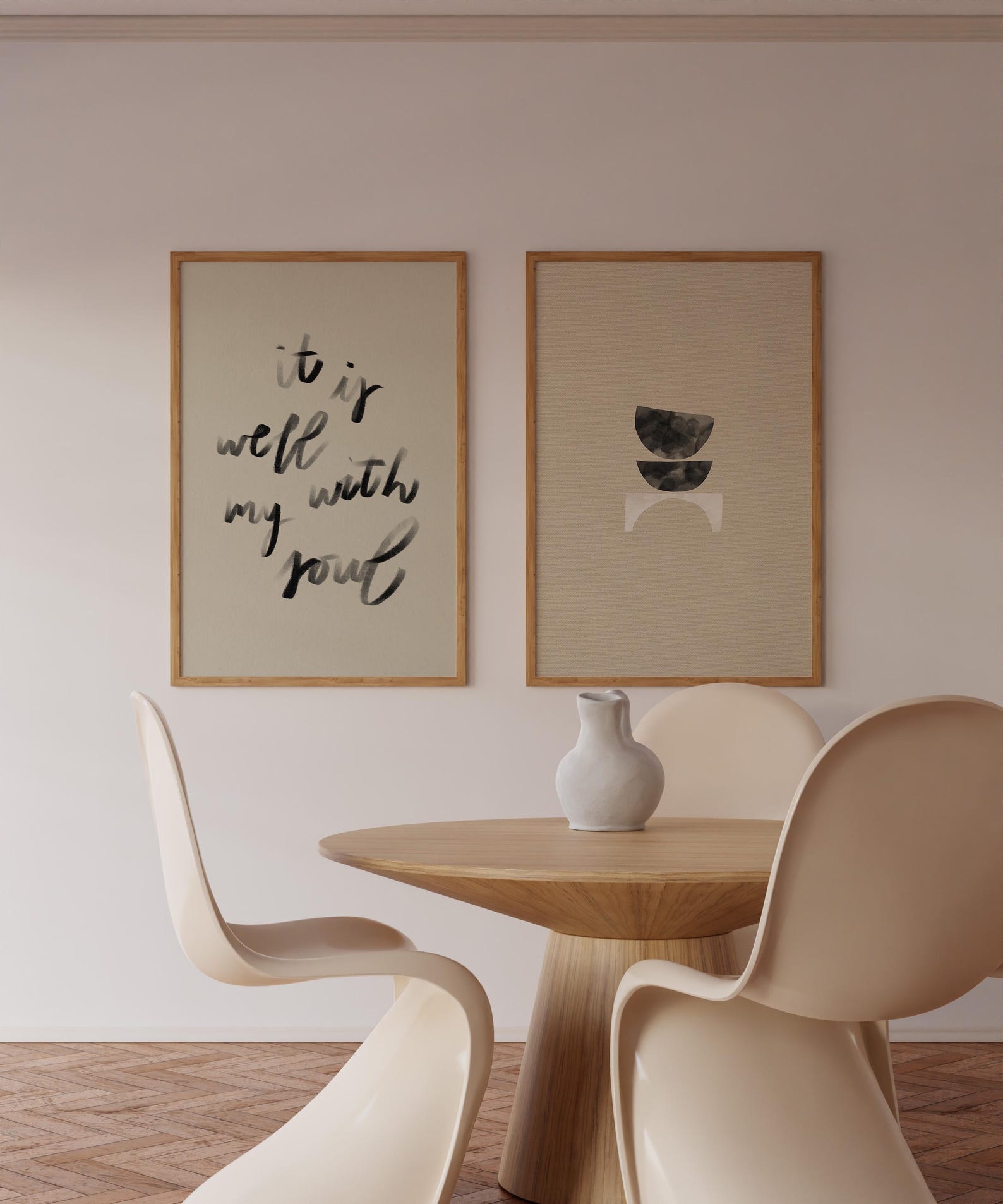 Modern Christian Calligraphy It is Well With My Soul Elegant Lettering ...