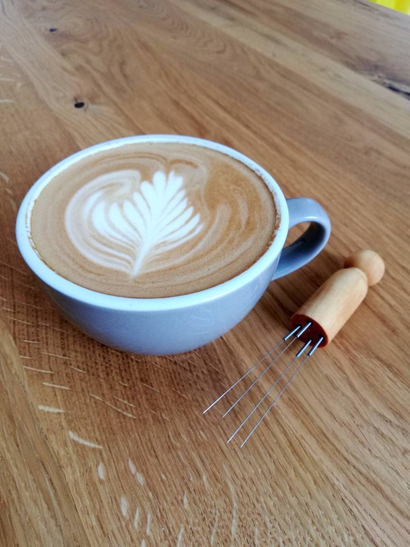 WDT Tool Coffee Distributor With Wooden Handle - Etsy