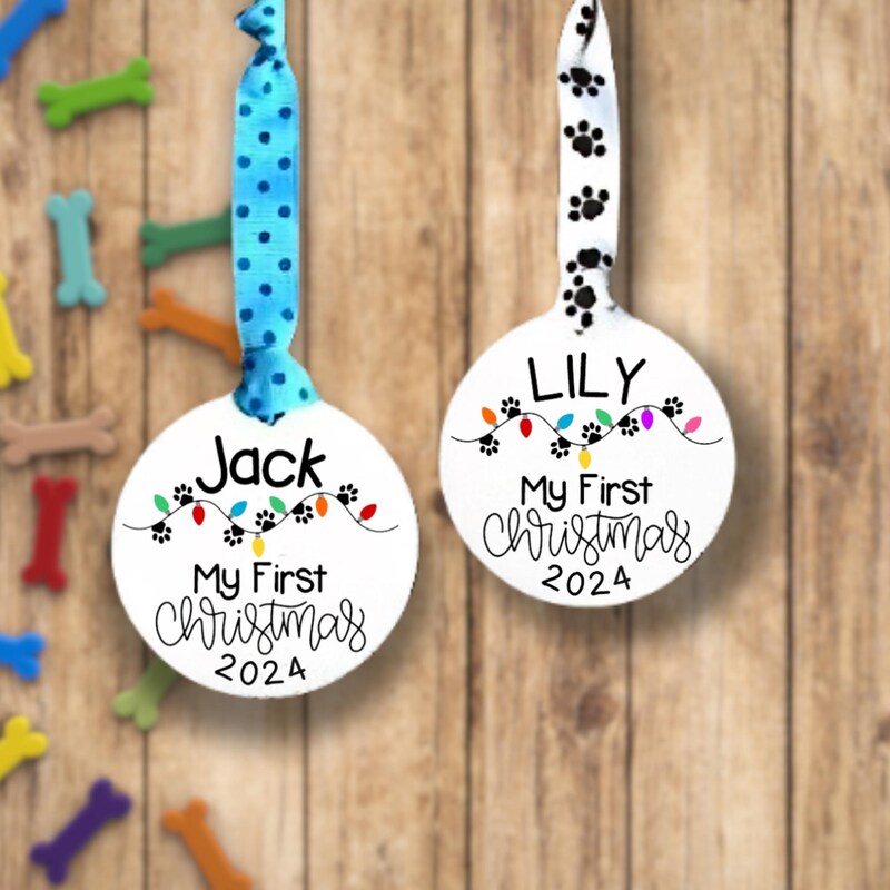 Dogs First Christmas - Etsy