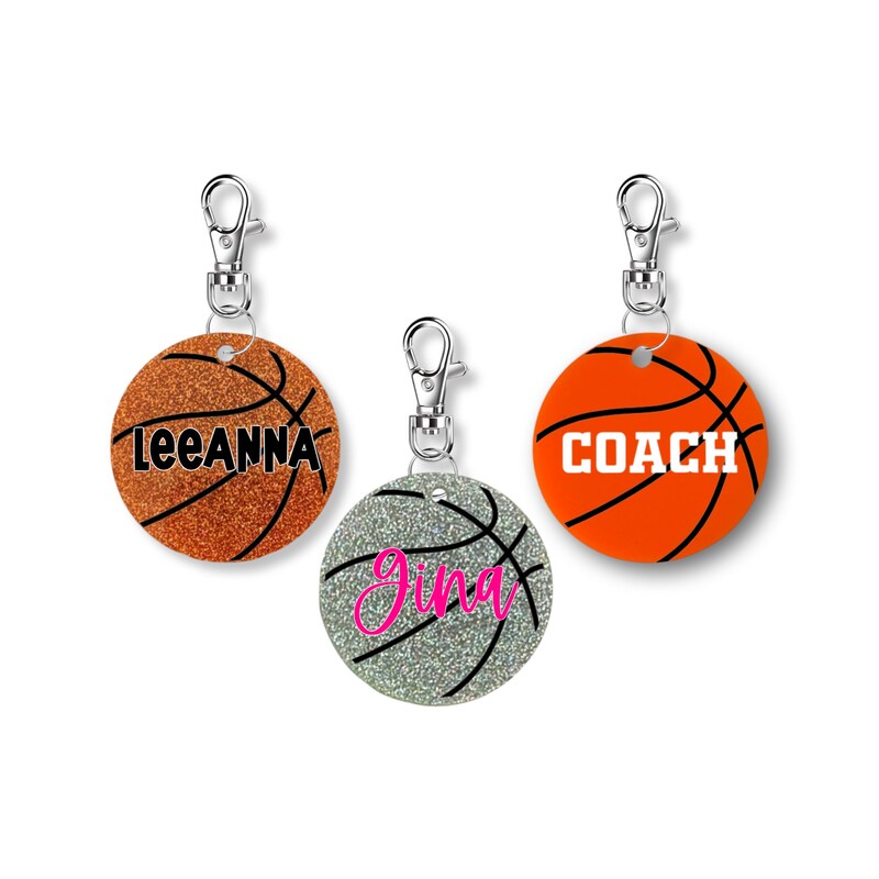 Basketball Keychain - Etsy