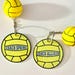 Personalized Water Polo Keychain With Water Polo Ball Accessory - Etsy