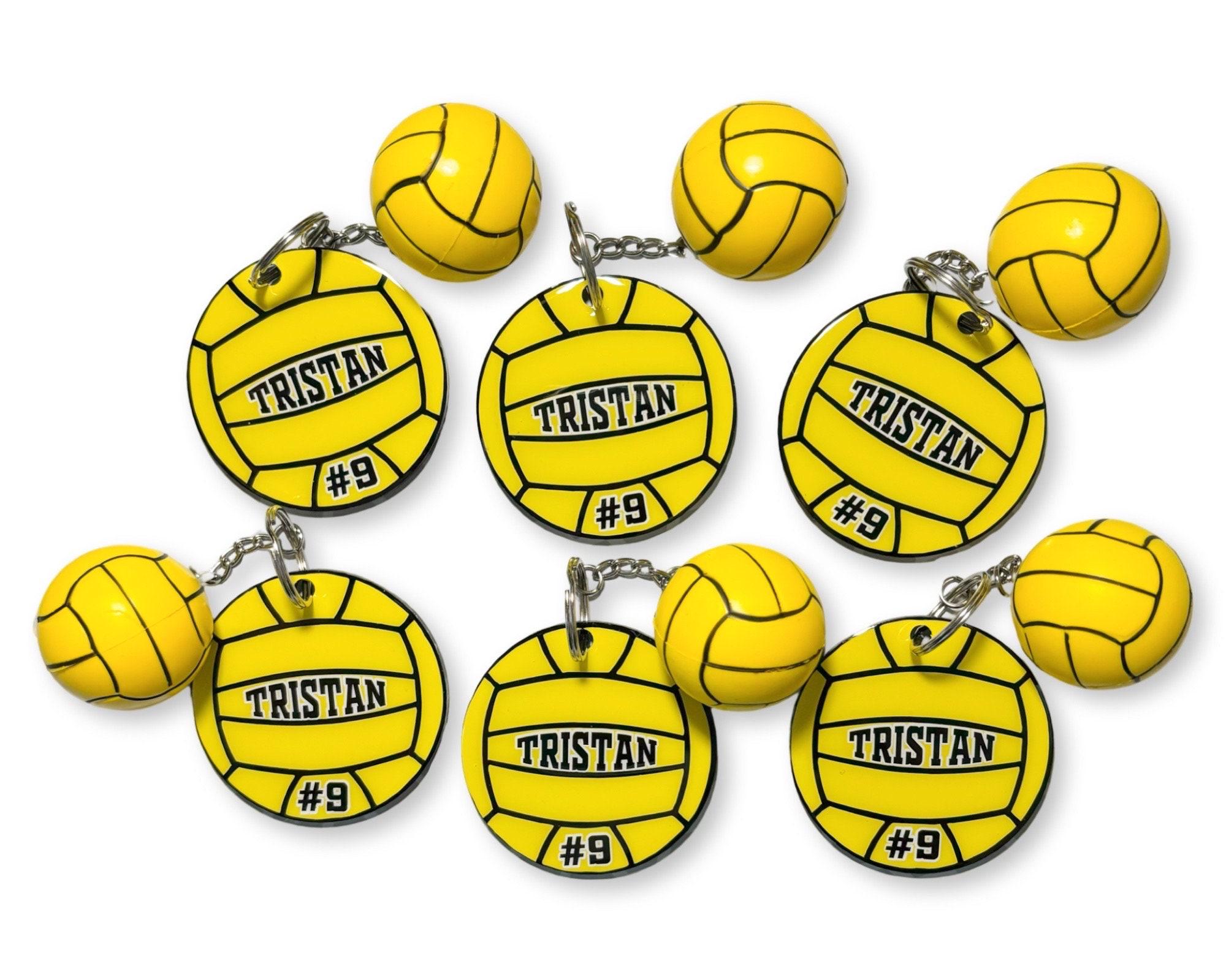 Personalized Water Polo Keychain With Water Polo Ball Accessory - Etsy