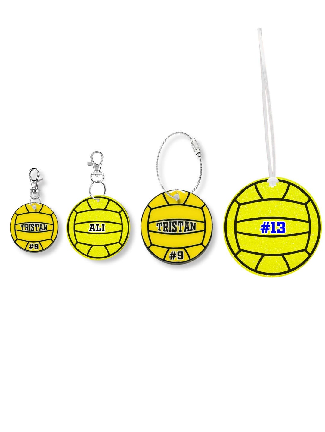 Personalized Water Polo Keychain | Custom Water Polo Accessory | Water ...