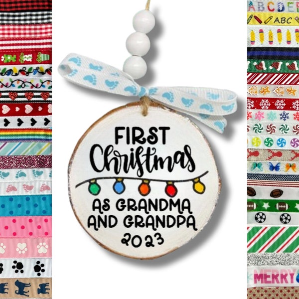First Christmas as Grandparents Ornaments - Etsy