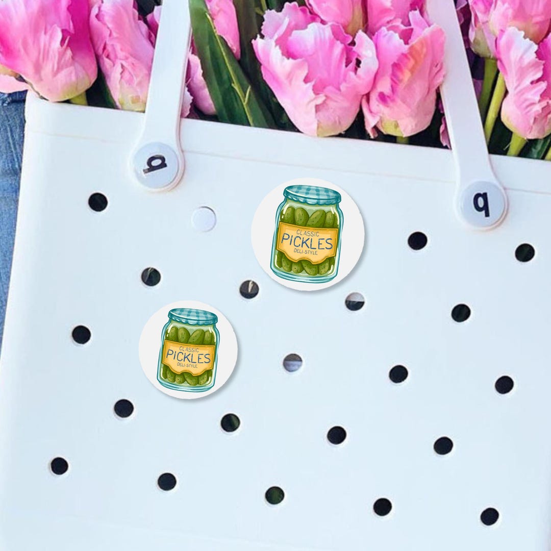 Custom Pickle Jar Bag Charm, Pickle Bag Bit, Pickles Bag Charm, Funny ...
