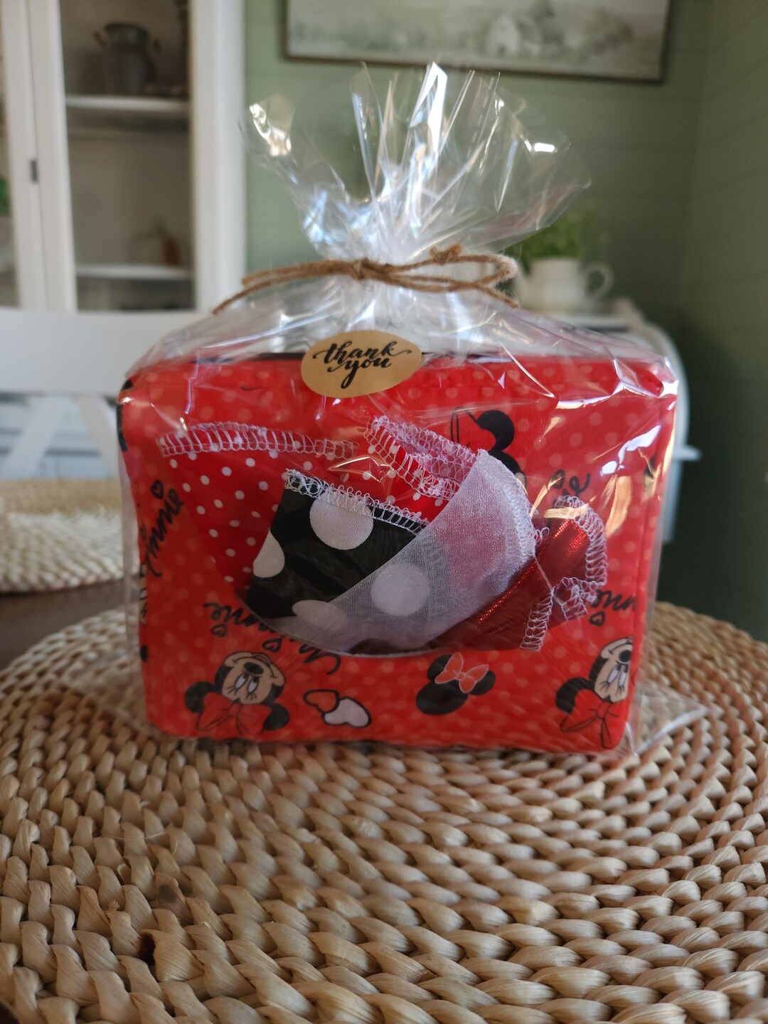 Minnie Mouse Theme Tissue Box Toy - Etsy