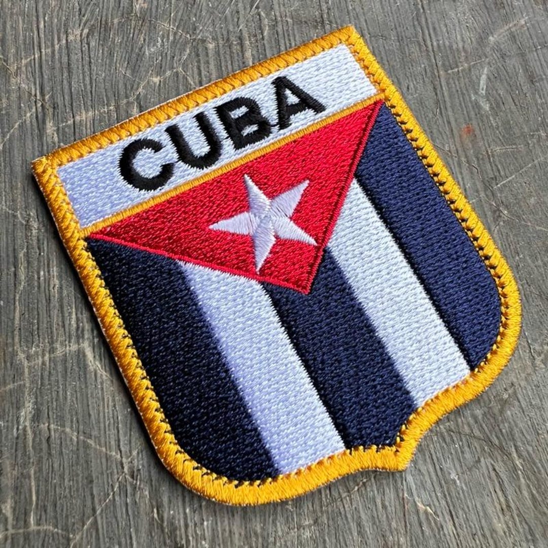 Cuba Embroidered Patch - Etsy