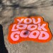 Pink and Orange You Look Good Rug - Etsy