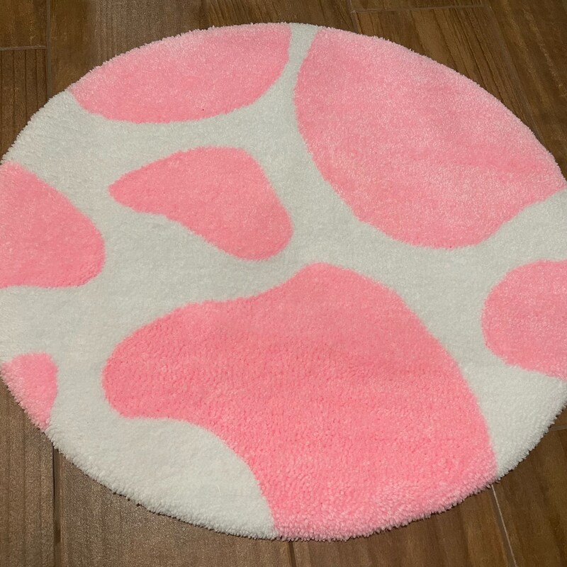 Pink Animal Rug - Etsy