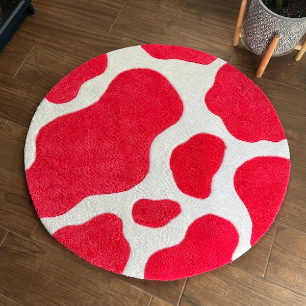 Pink Animal Rug - Etsy