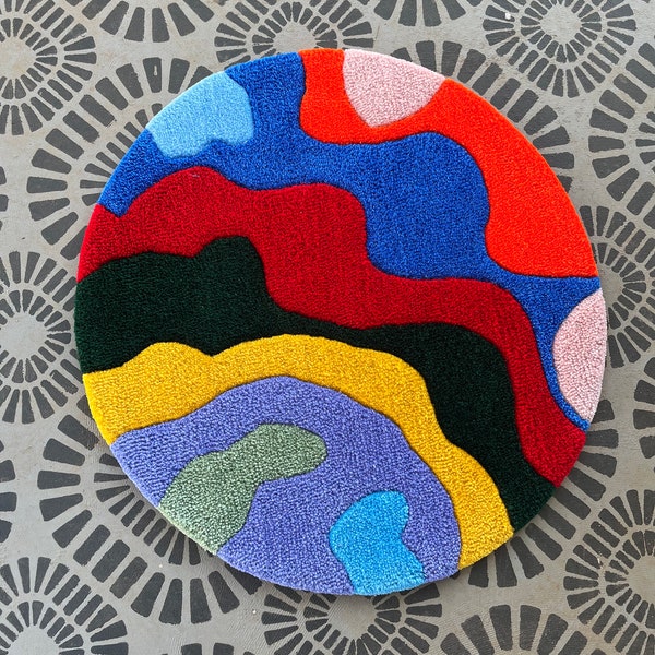 Funky Rug - Etsy