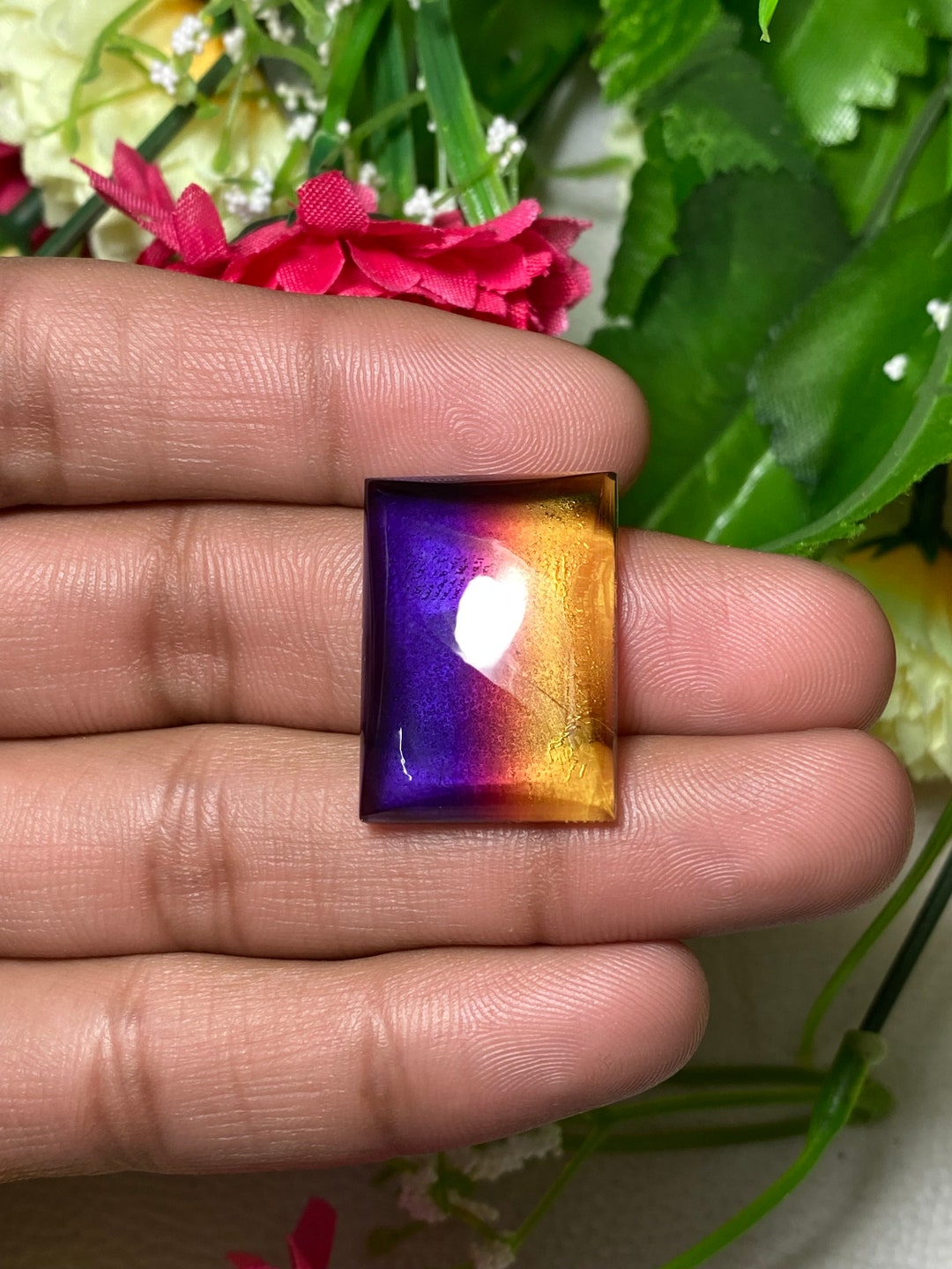 Classic Doublet Glass Rectangle Shape Loose Stone Size 19x26x6.50 MM ...