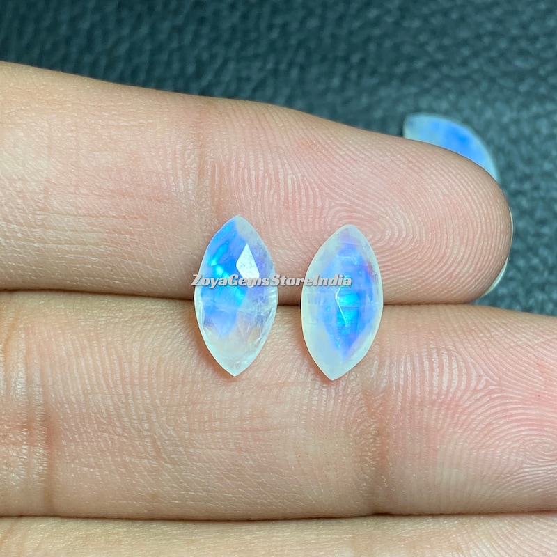 Faceted Moonstone - Etsy