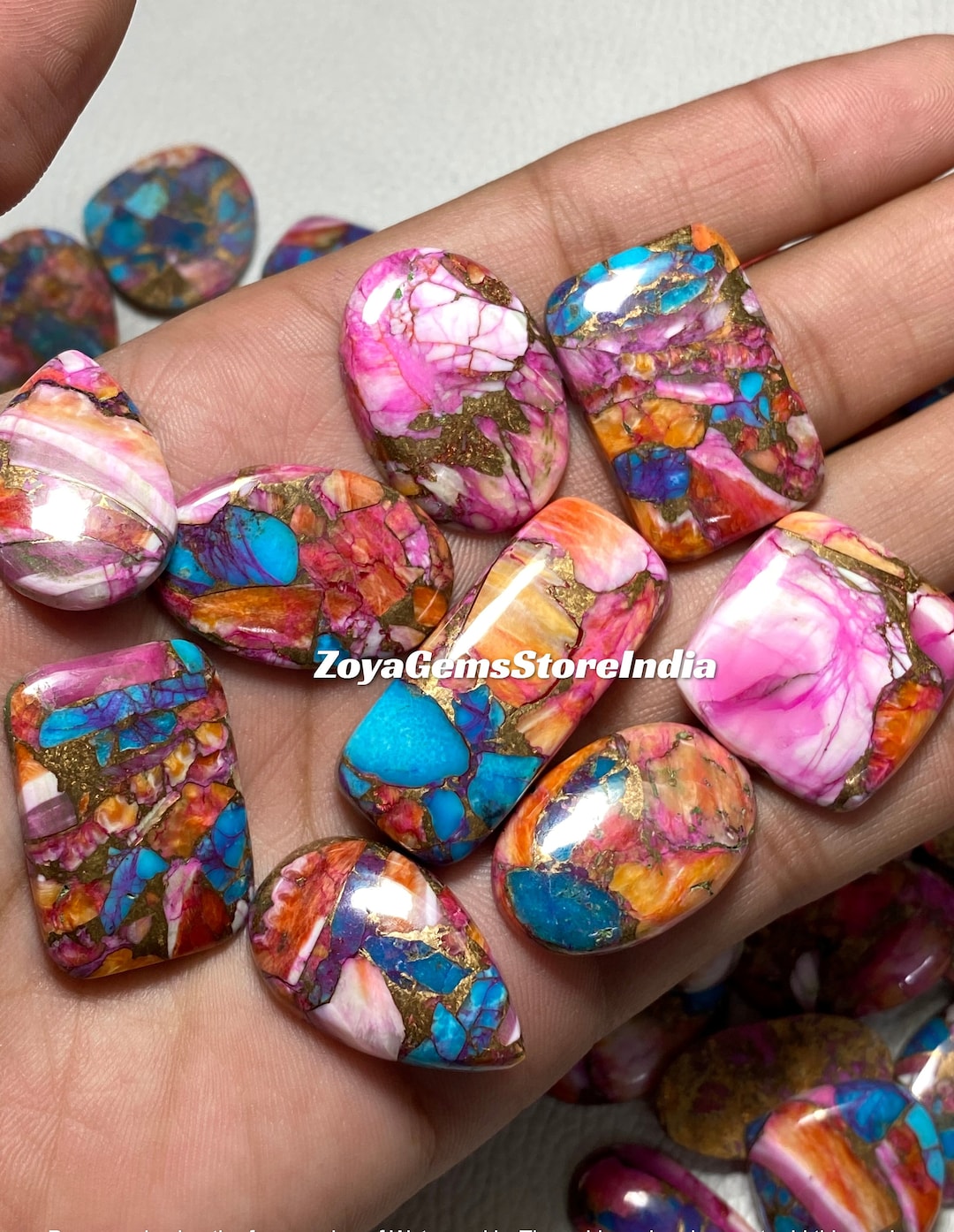 Oyster Turquoise Lot - Pink Turquoise - Oyster Turquoise Stone - Oyster ...