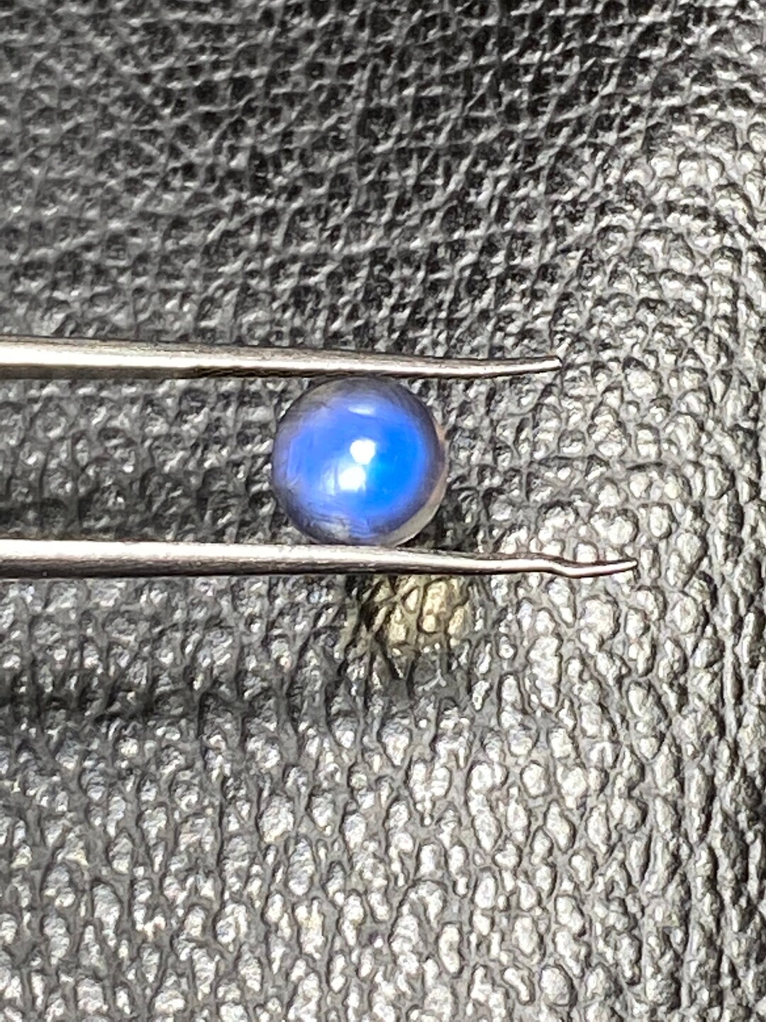 Rare Rainbow Moonstone Round Shape Cabochon Loose Gemstone Size 7x4 Mm ...