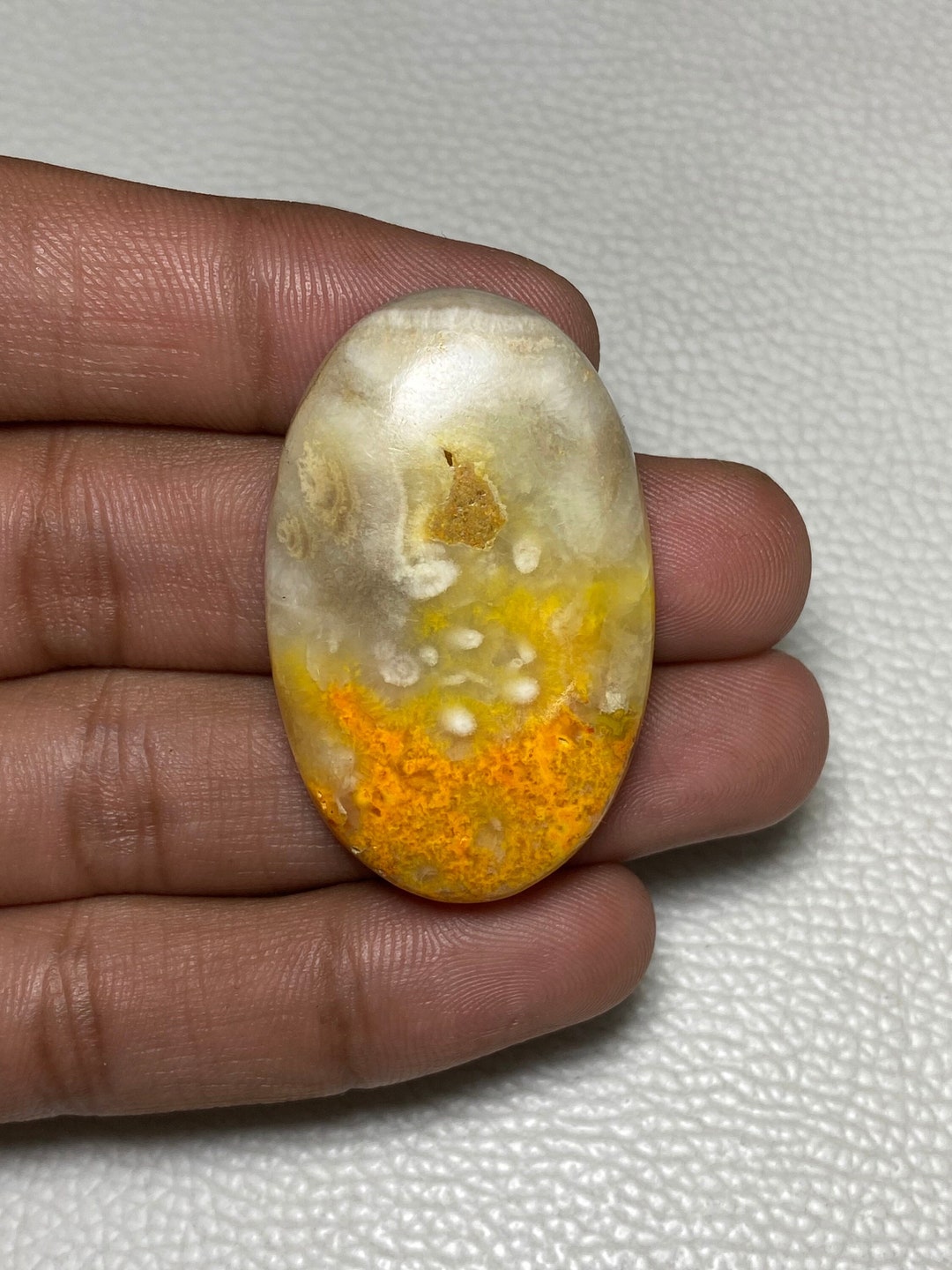 AAA Bumble Bee Stone Handmade Oval Shape Bumble Bee Cabochon Size 27 ...