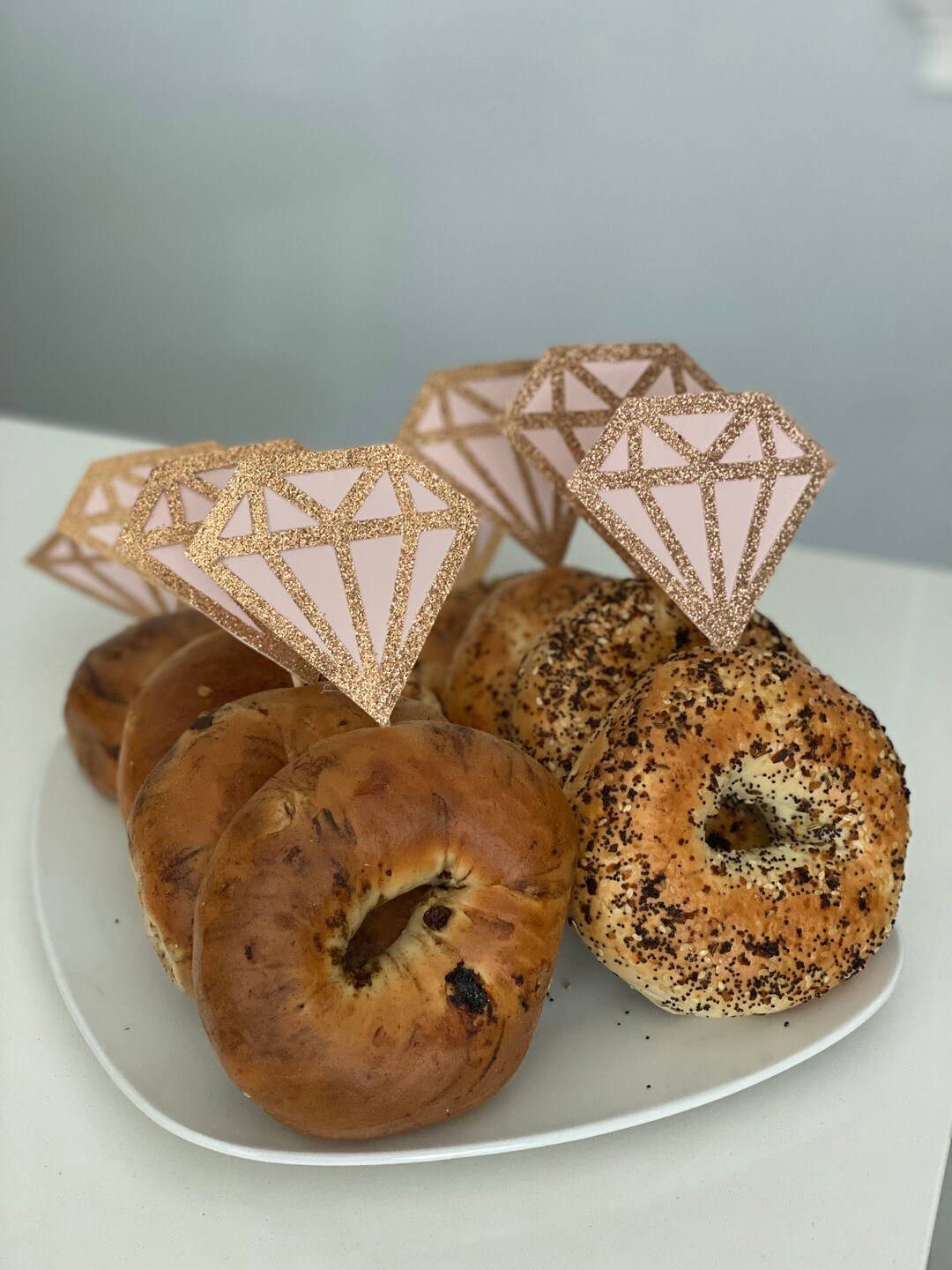 18 Count Diamond Ring Toppers - Etsy