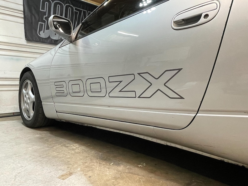 Nissan 300zx Fairlady Z Door Vinyl Decal Z32 Livery - Etsy