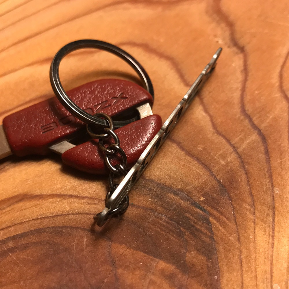 Titanium Nissan Z32 300ZX Fairlady Z Keychain - Etsy