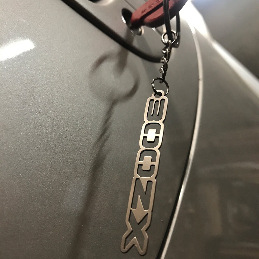Titanium Nissan Z32 300ZX Fairlady Z Keychain - Etsy