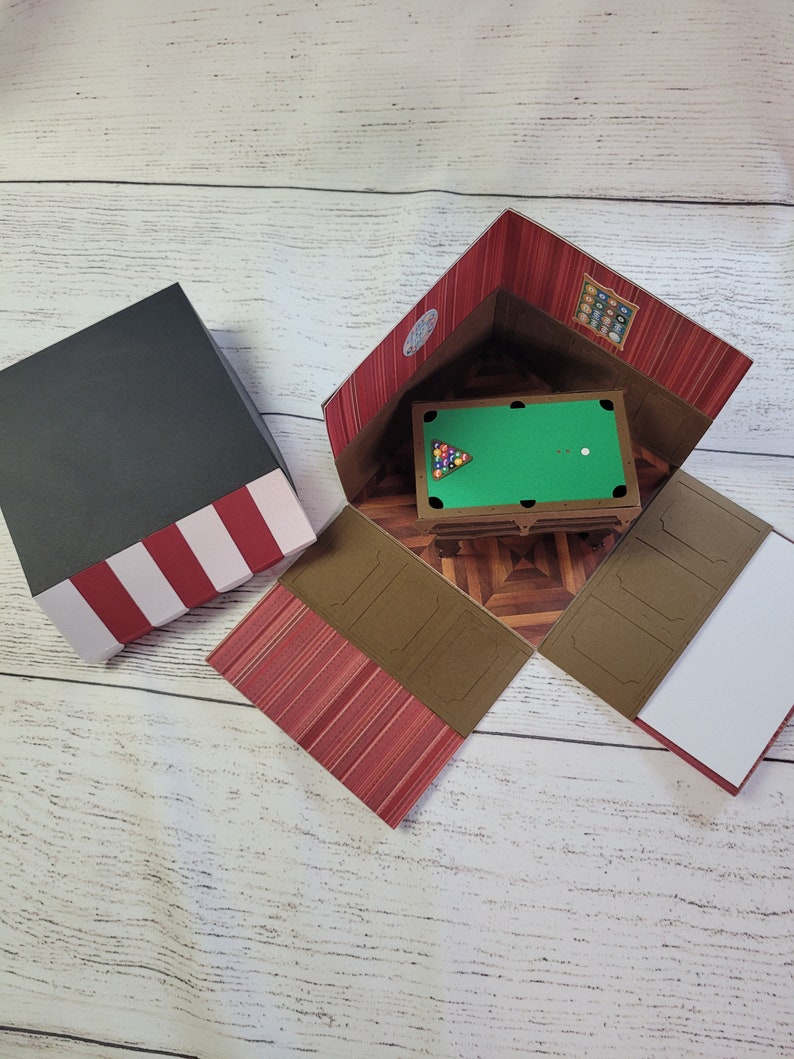 Pool Hall Explosion Box - Etsy