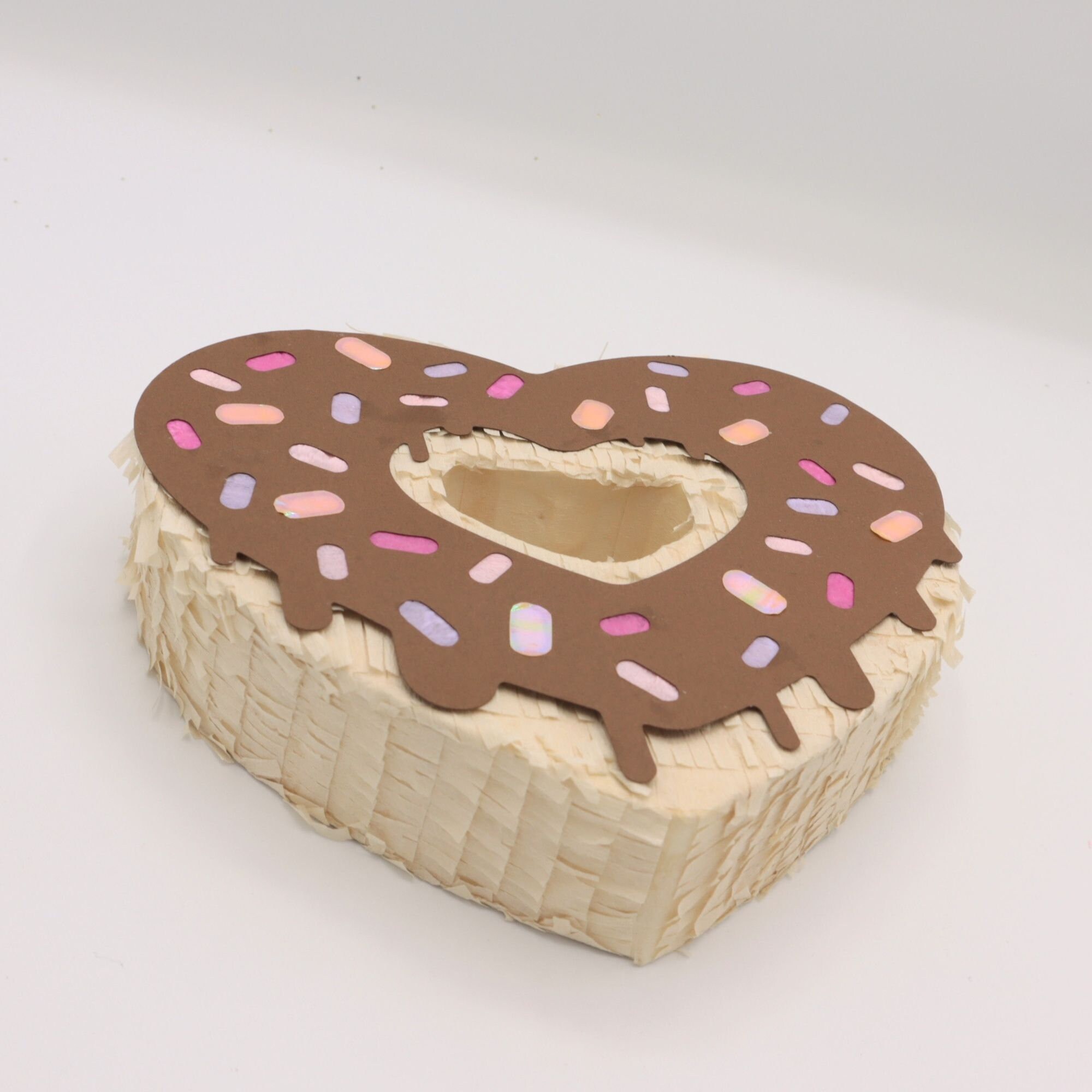 Donut Heart Pinata Donut Birthday Party Decor - Etsy