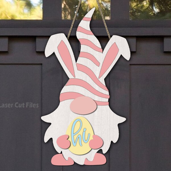Easter Door Hanger Svg - Etsy