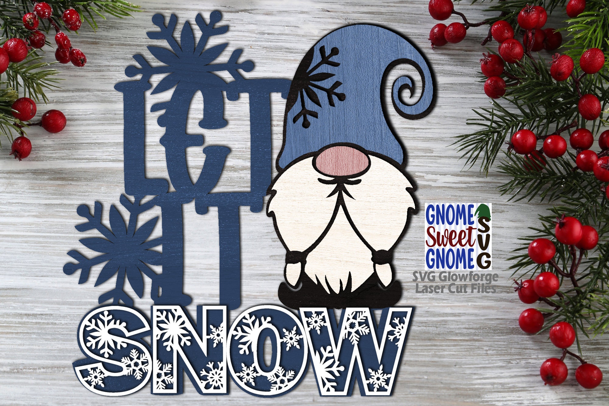 Clip Art & Image Files Snow svg laser cut file Christmas welcome SVG ...