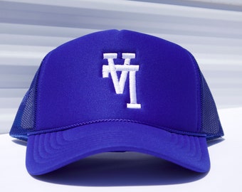 Royal Blue La Hat - Etsy