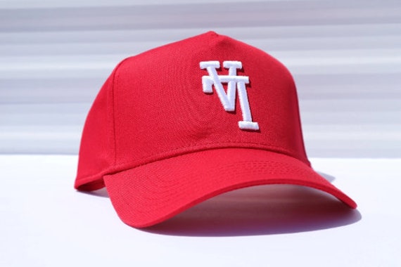 New Handmade 3D LA Dodgers Hat Red Baseball Cap Snapback | Etsy