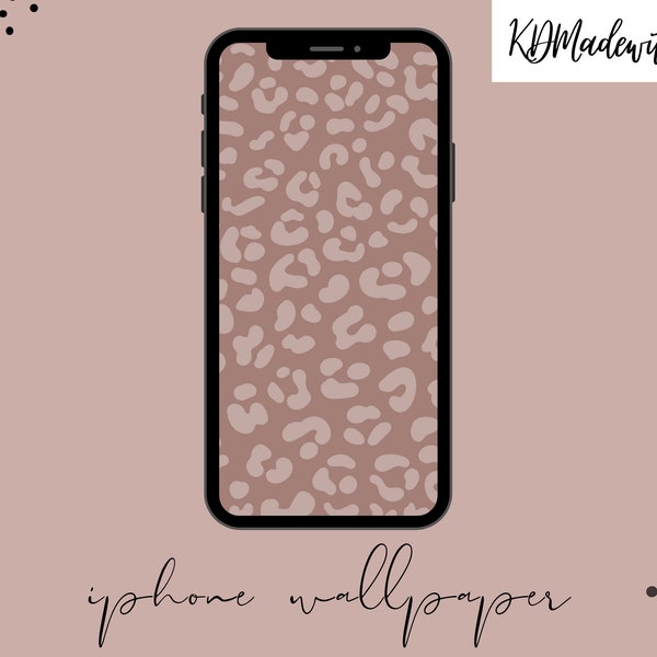 Pink Cheetah Print Wallpaper - Etsy