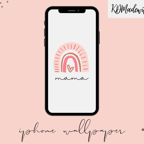 Girl Mom Wallpaper - Etsy