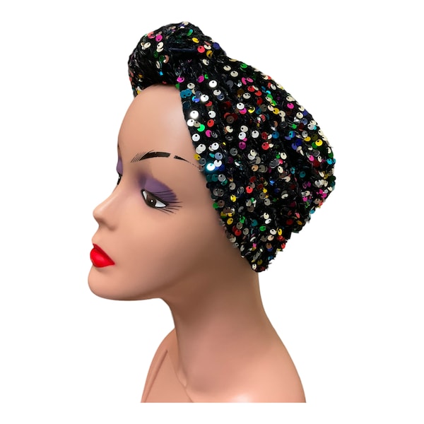 Sequin Headband - Etsy