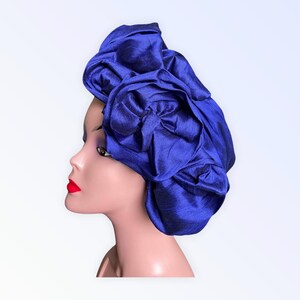 Green Auto Gele Ready to Wear, Dupion Raw Silk Ruffles Style Head Tie ...