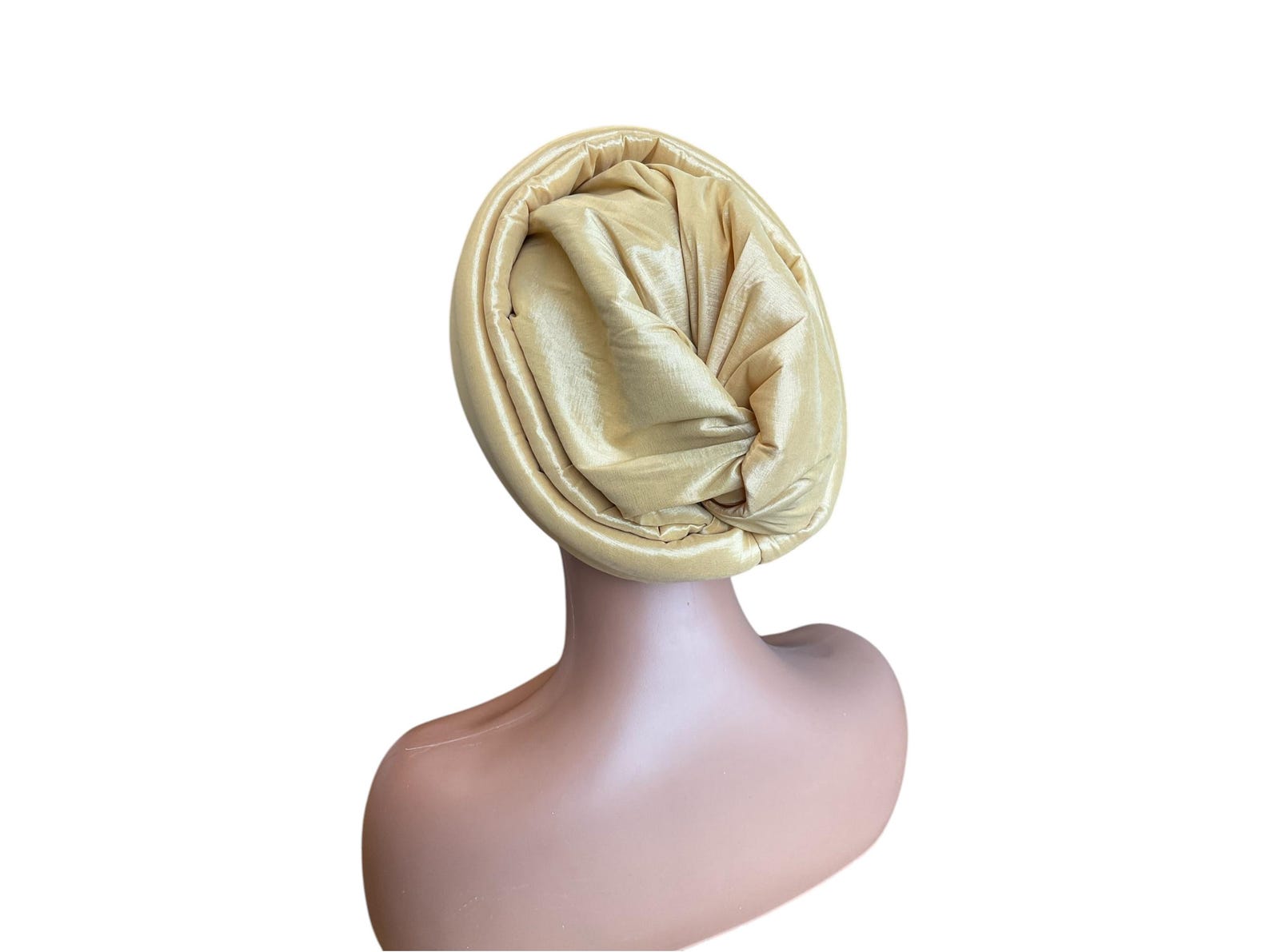 Gold Autogele: Ready to Wear Nigeria Head Tie - Etsy