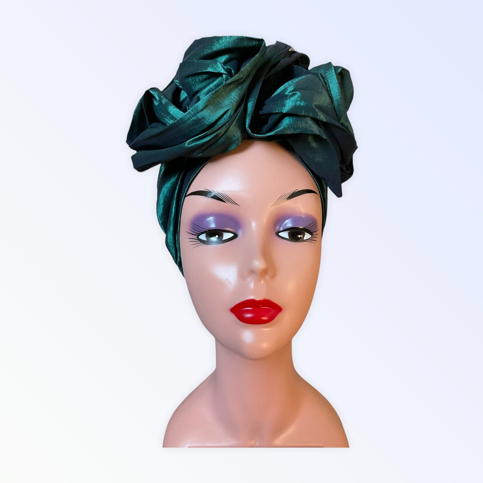 Pre Tied Double Bow Turban for Woman |auto Gele Turban | Stylish Pre ...