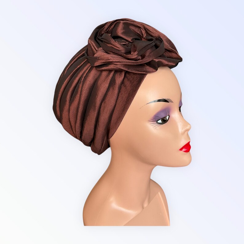 Pre Tied Double Bow Turban for Woman | Stylish Pre Styled Head Wrap ...