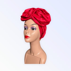 Pre Tied Double Bow Turban for Woman | Stylish Pre Styled Head Wrap ...