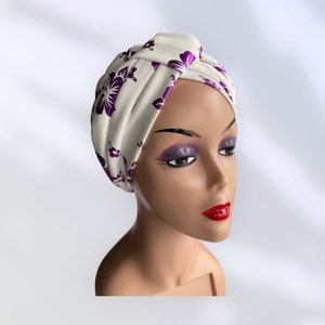 Pre-tied Turban: Metallic Stretchy Head Wrap, Ready to Wear - Etsy