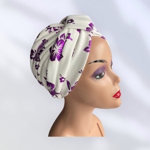 Pre-tied Turban: Metallic Stretchy Head Wrap, Ready to Wear - Etsy