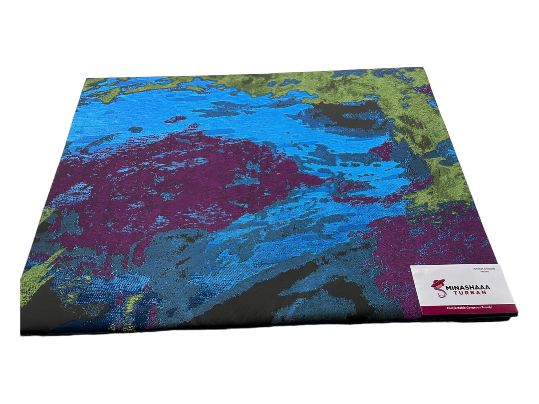 Multicoloured Sego Gele Head Tie for African Women Luxury 2 Pics Party ...