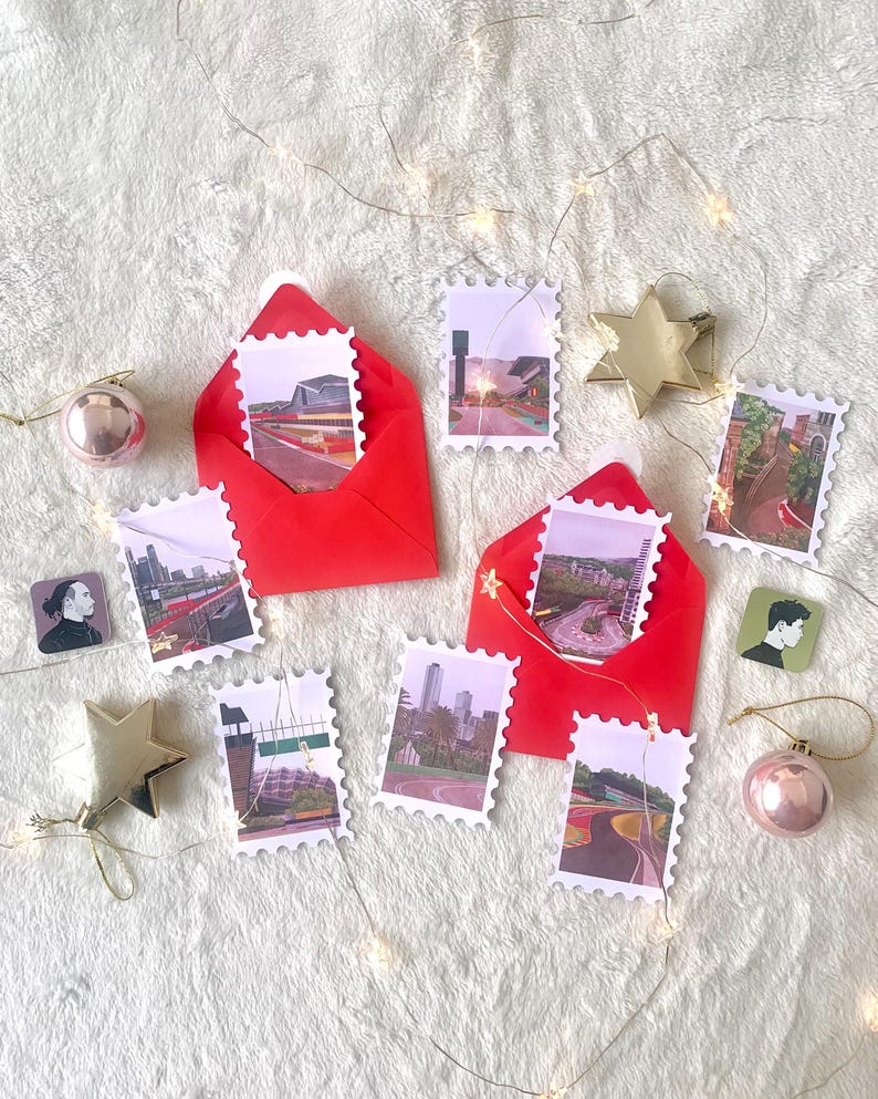 F1 Advent Calendar: Luxury Mini Prints, Christmas Gift - Etsy