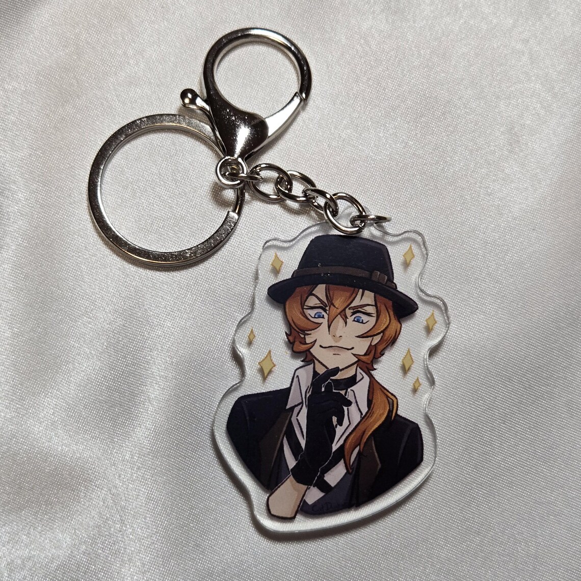 BSD Acrylic Keychains - Etsy