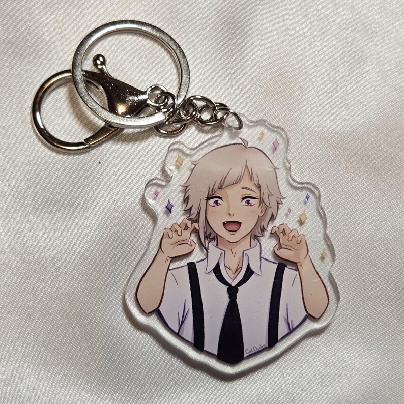 BSD Acrylic Keychains - Etsy