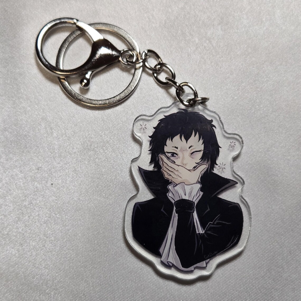 BSD Acrylic Keychains - Etsy