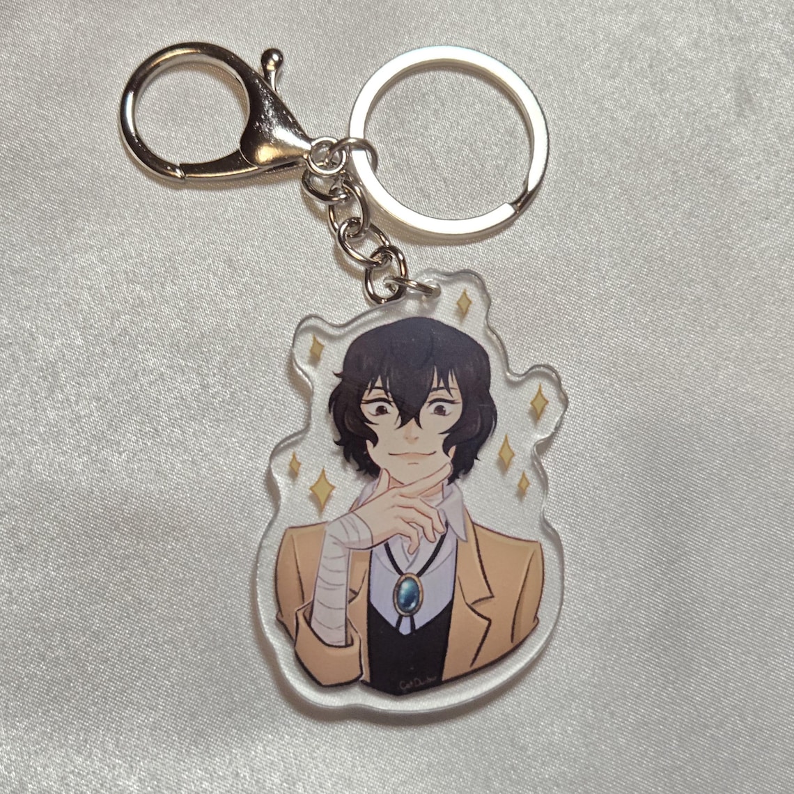 BSD Acrylic Keychains - Etsy